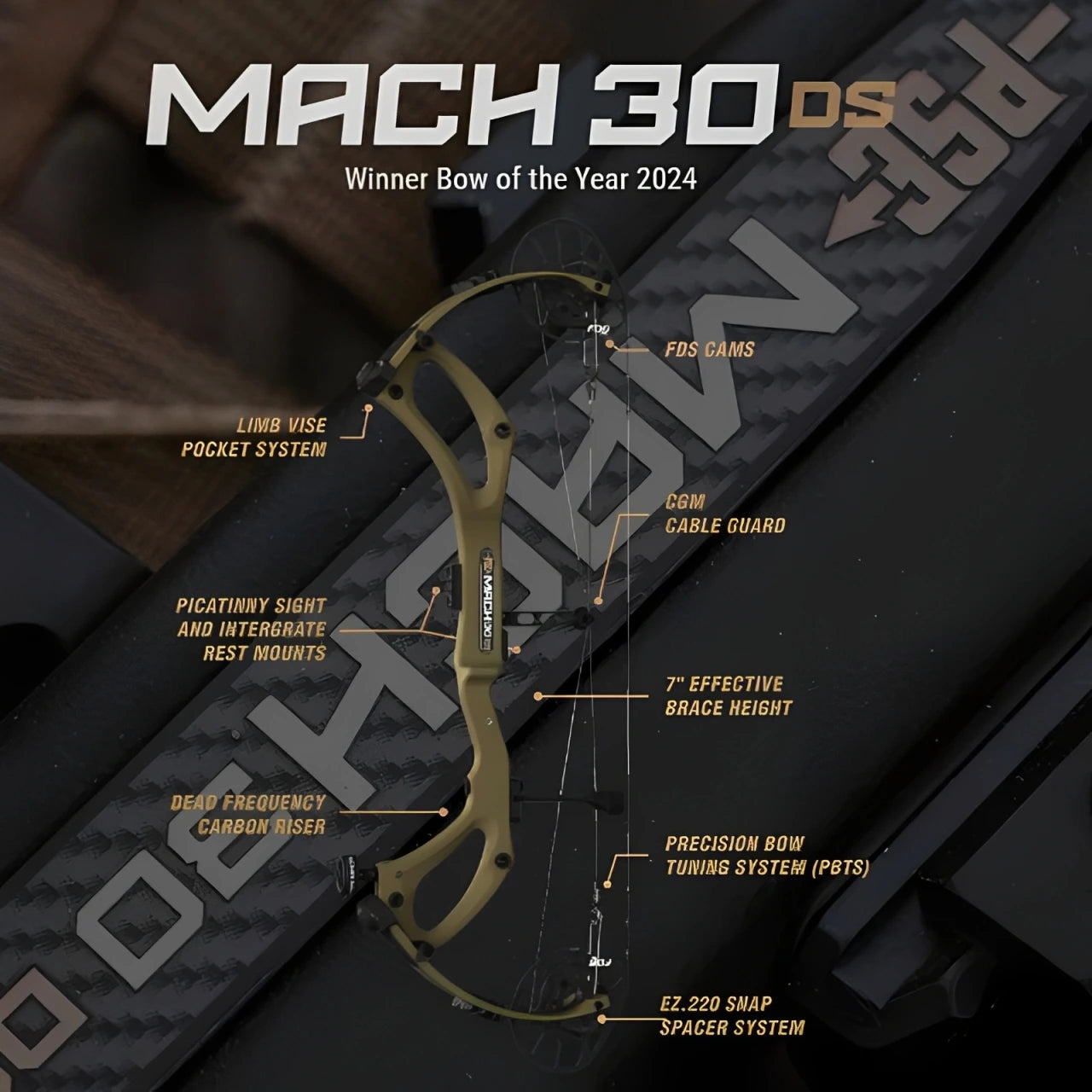 PSE Mach 30 Compound Bow — Primal Hunter